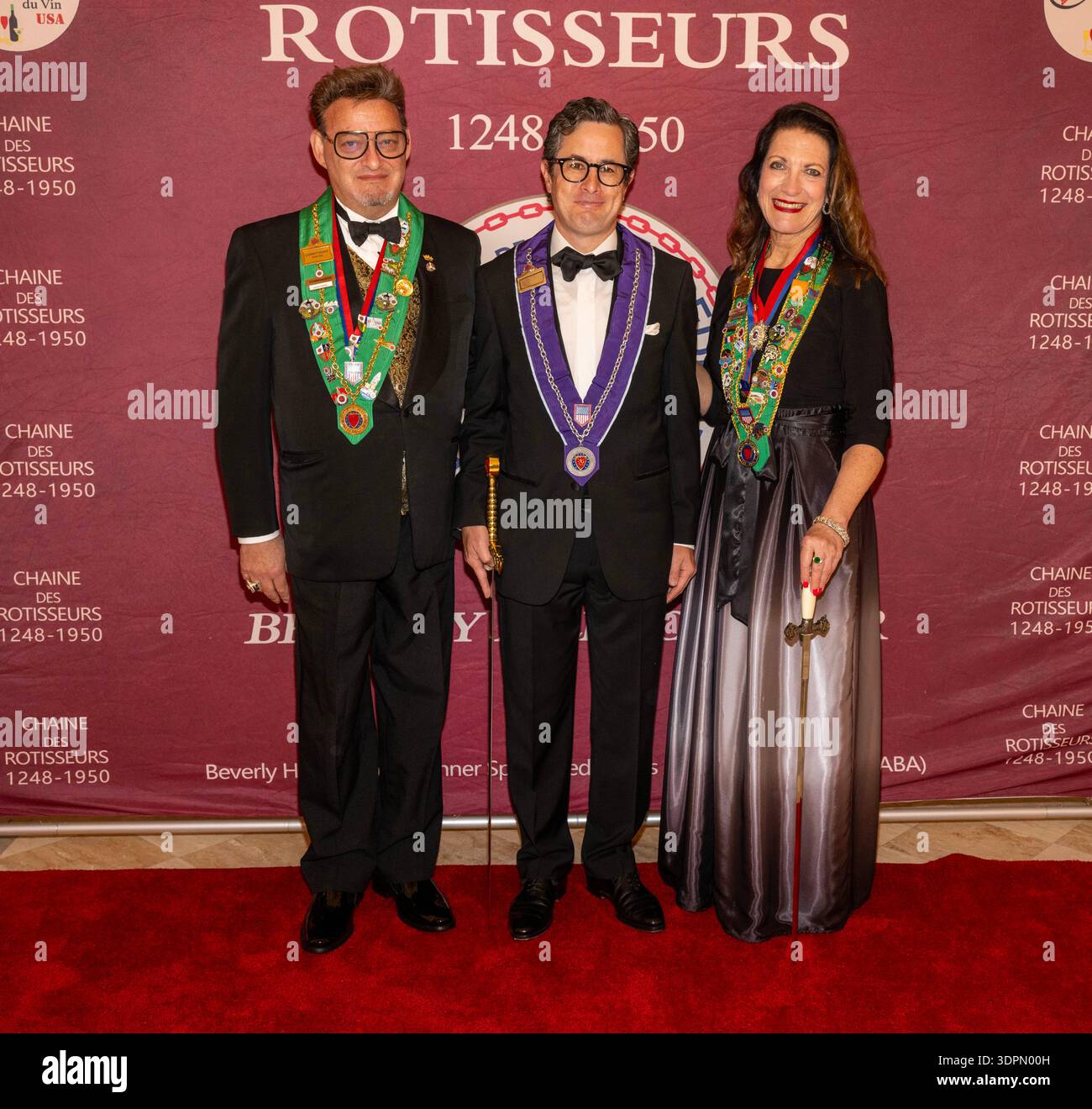 President Laurent Khaiat, Inductee Laurant Nguyen-Ngoc, Bailli ...