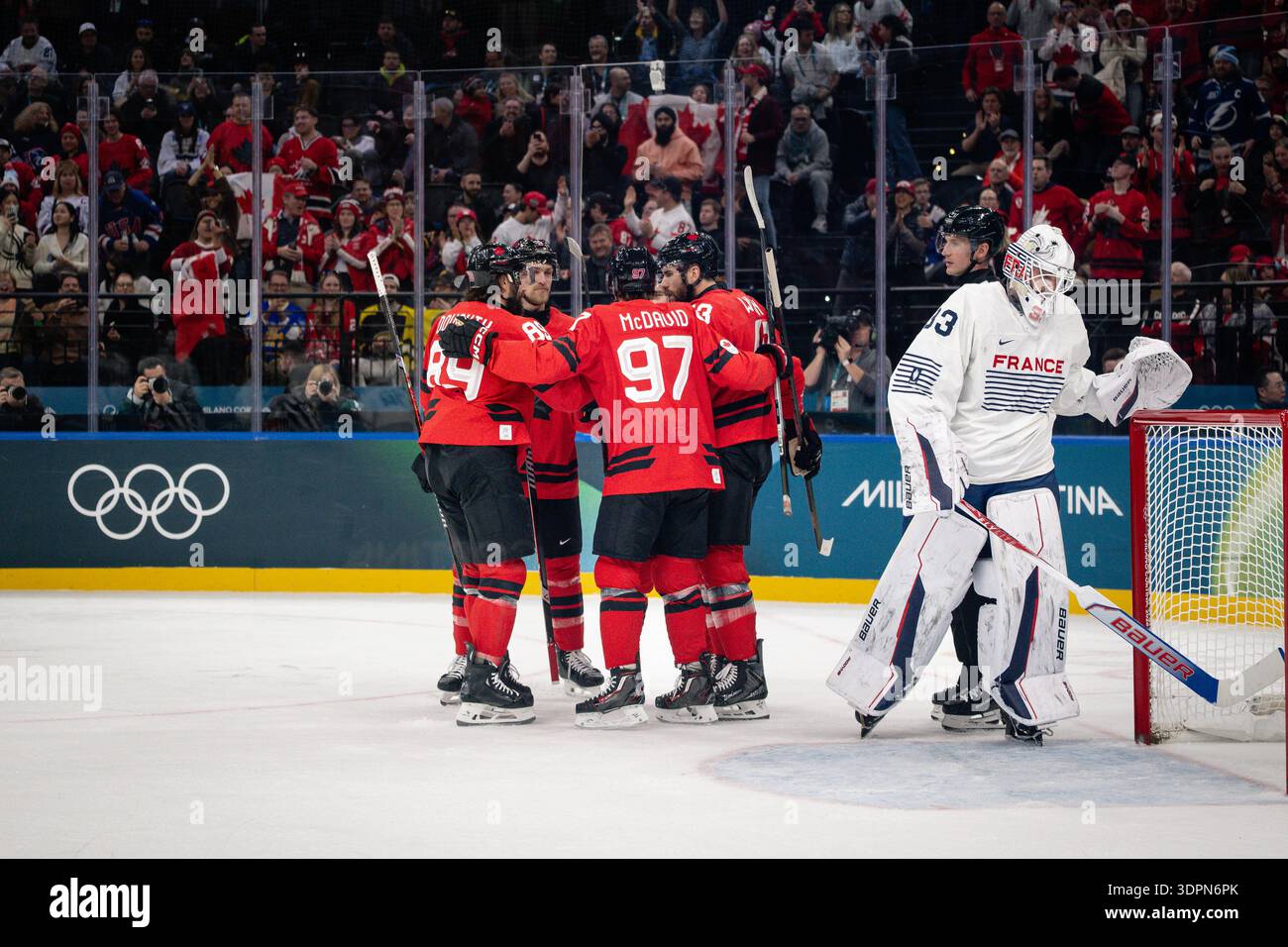 Mailand, Italy. 15th Feb, 2026. Goal celebration in action during the ...