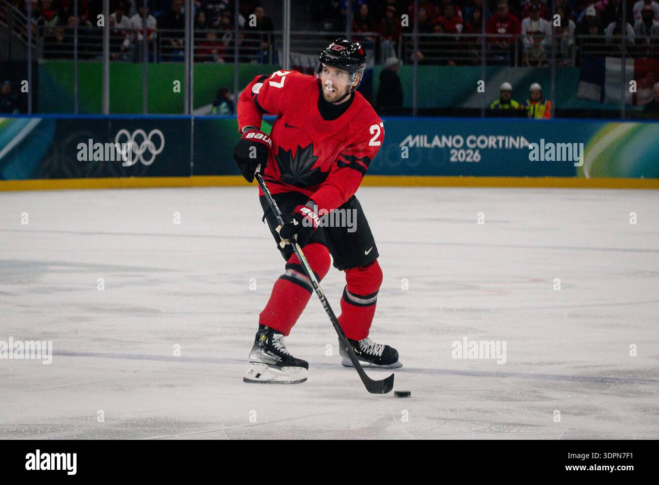 Shea Theodore (Canada, 27) in action during the Menss ice hockey group ...