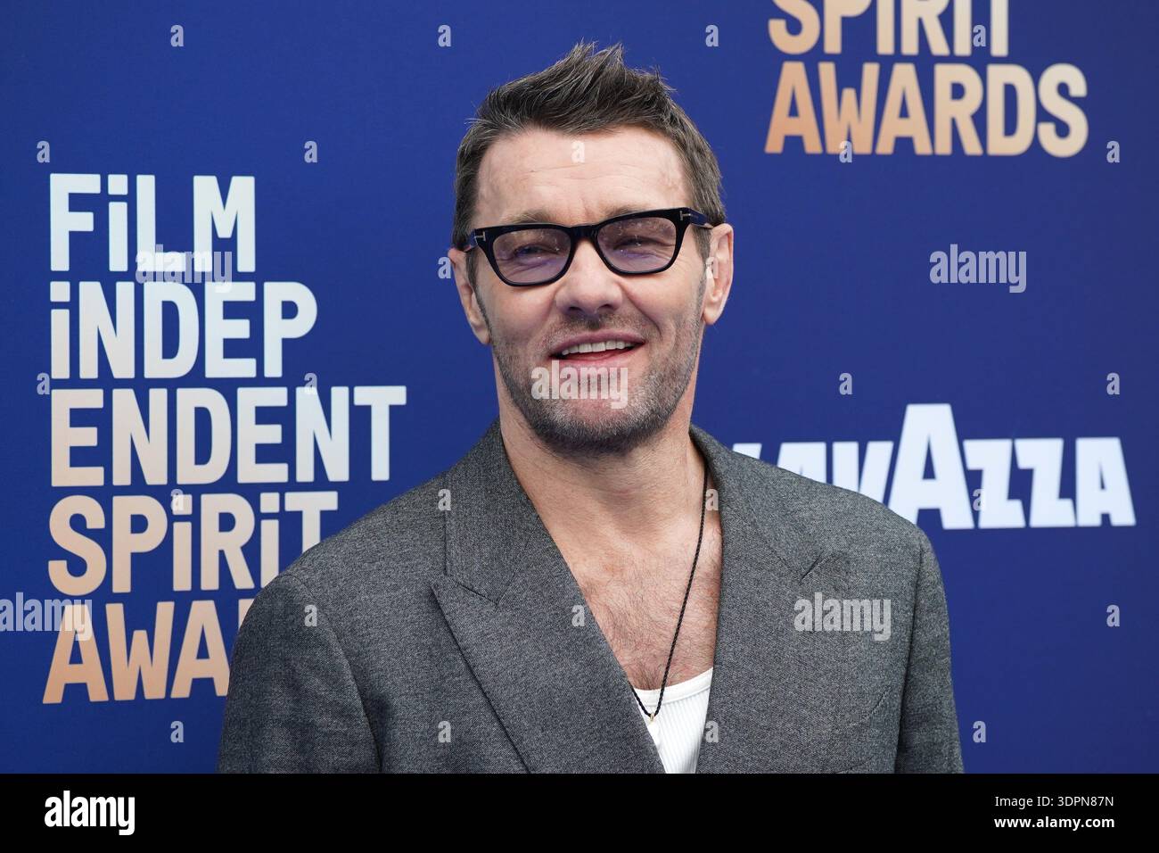 Joel Edgerton arrives at the Film Independent Spirit Awards on Sunday ...