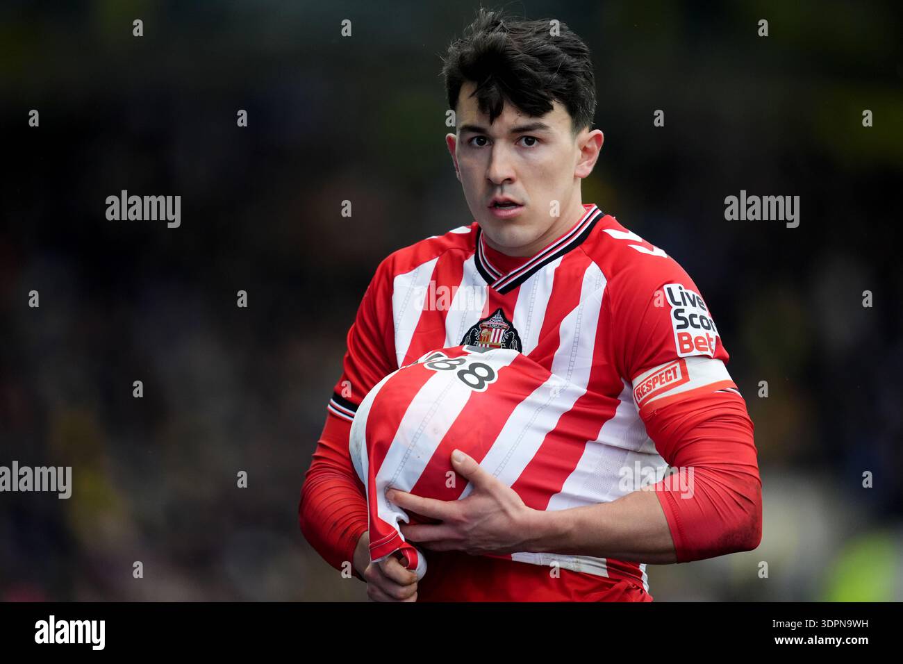 Sunderland's Luke O'Nien during the Emirates FA Cup fourth round match ...