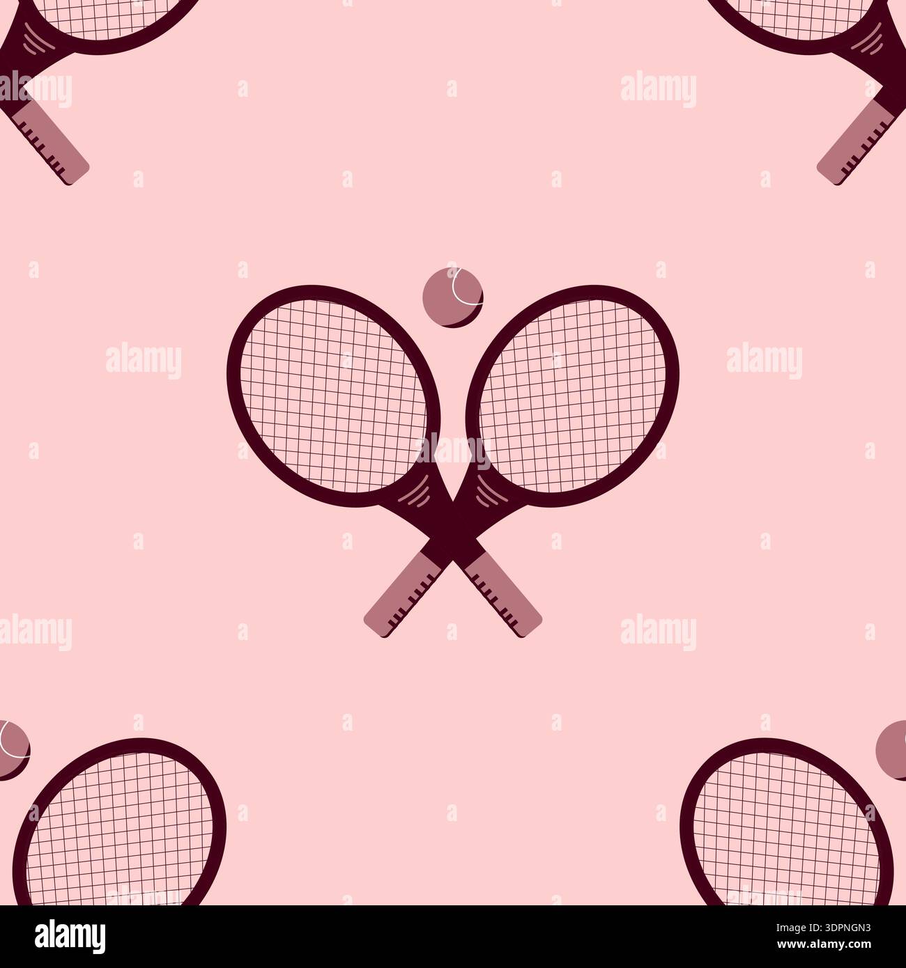 Tennis racket ball studio Stock Vector Images - Alamy