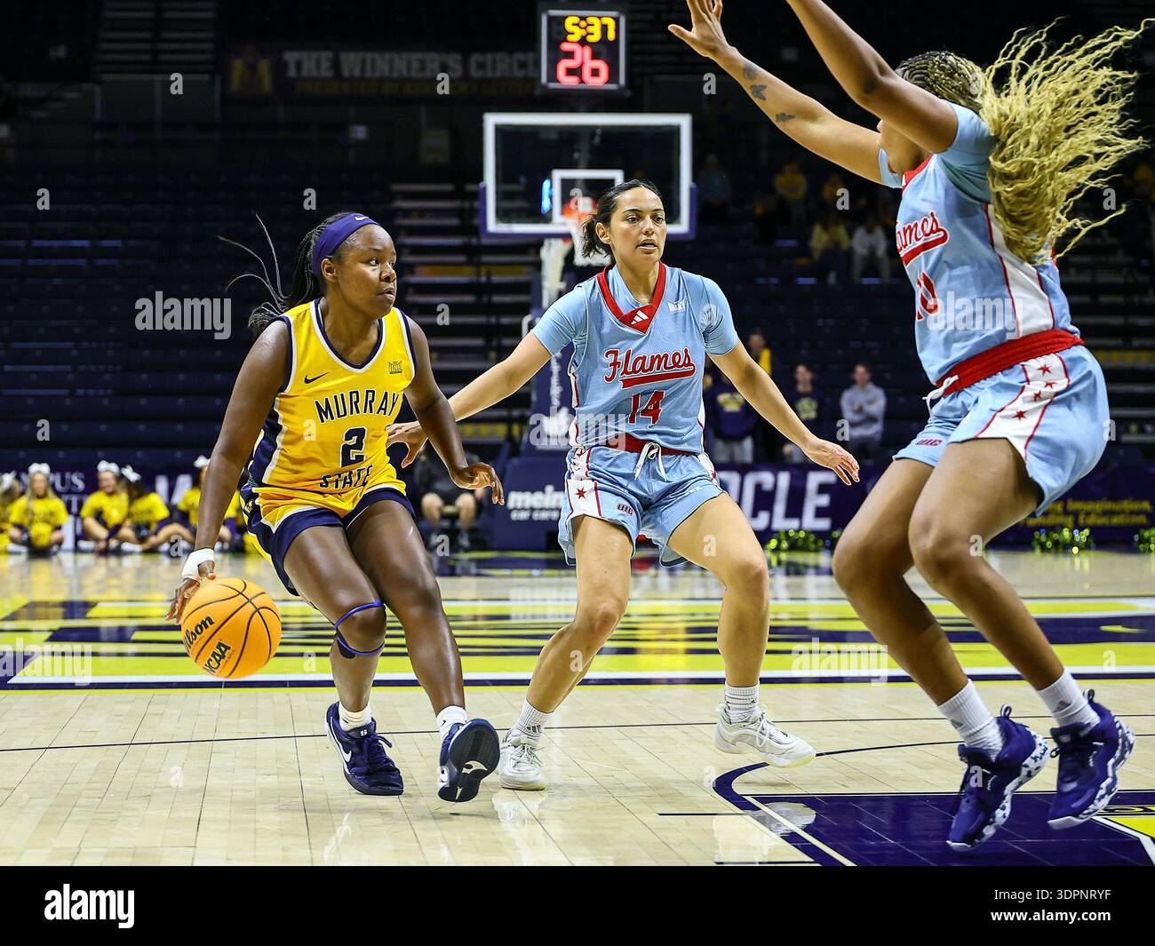 Murray, KY, USA. 15th Feb, 2026. Murray State guard Haven Ford (2 ...