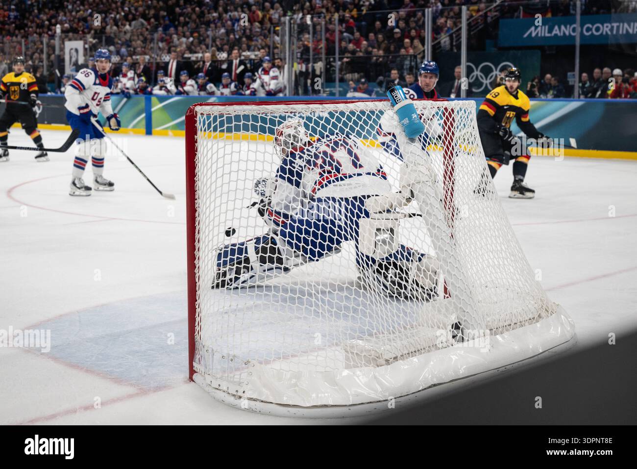 Mailand, Italy. 15th Feb, 2026. Lukas Kalble (Germany, 49) in action ...