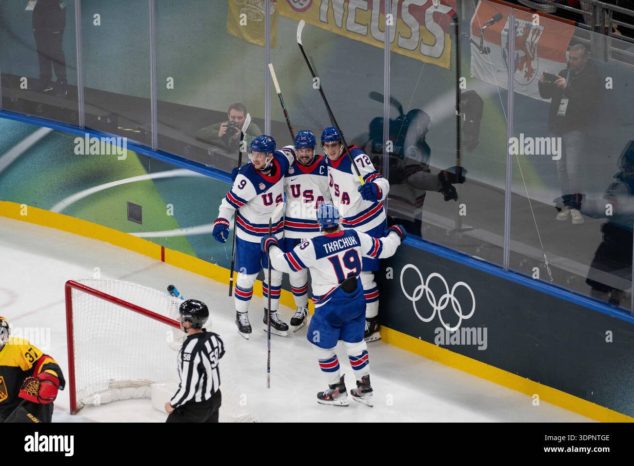 Goal celebration 2:0 Auston Matthews (United States of America, 34) in ...