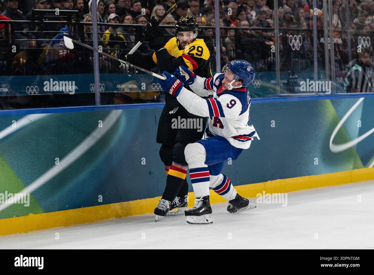 Leon Draisaitl (Germany, 29) and Jack Eichel (United States of America ...
