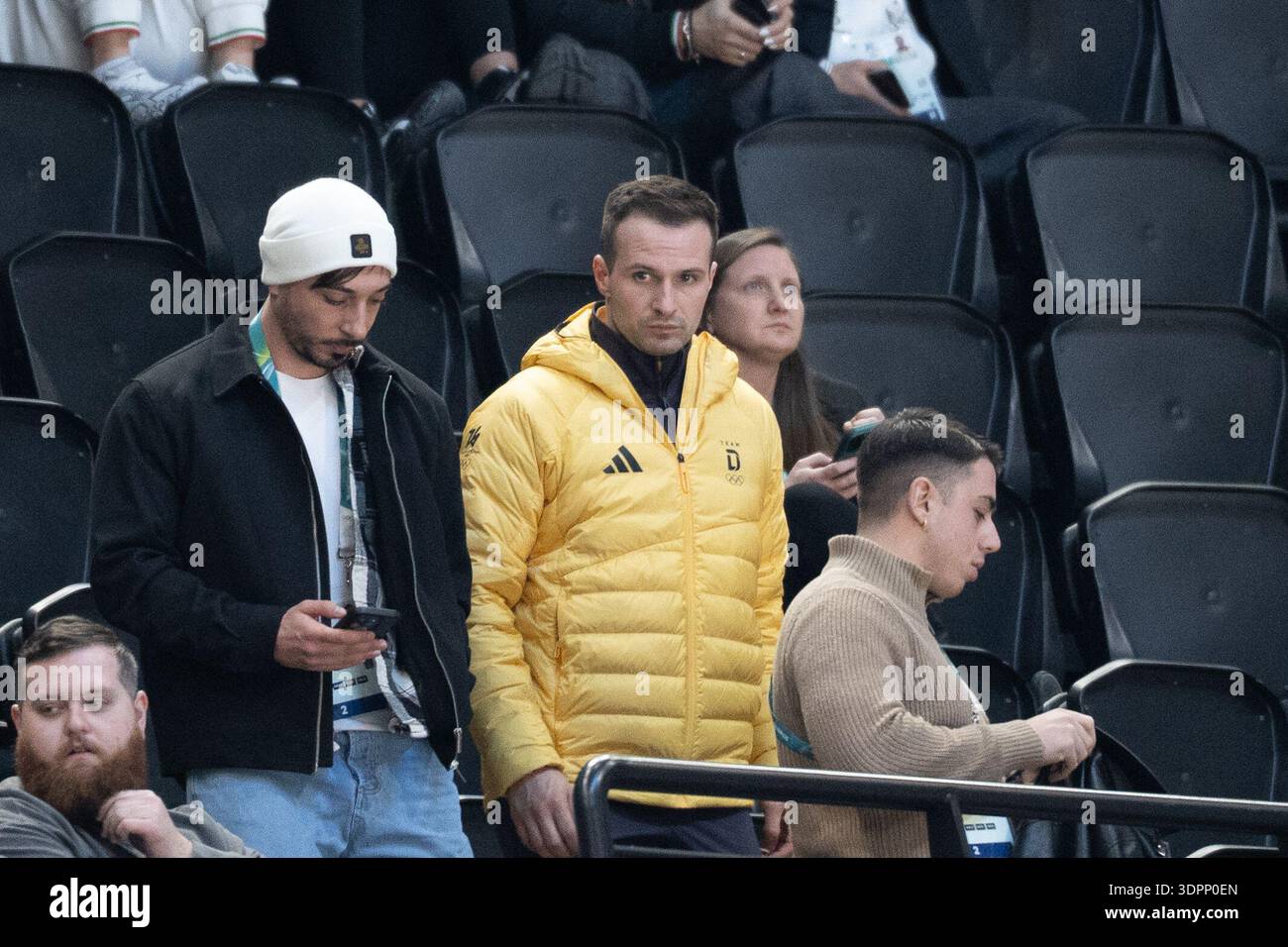 Mailand, Italy. 15th Feb, 2026. Mathias Niederberger (Germany, 35) at ...