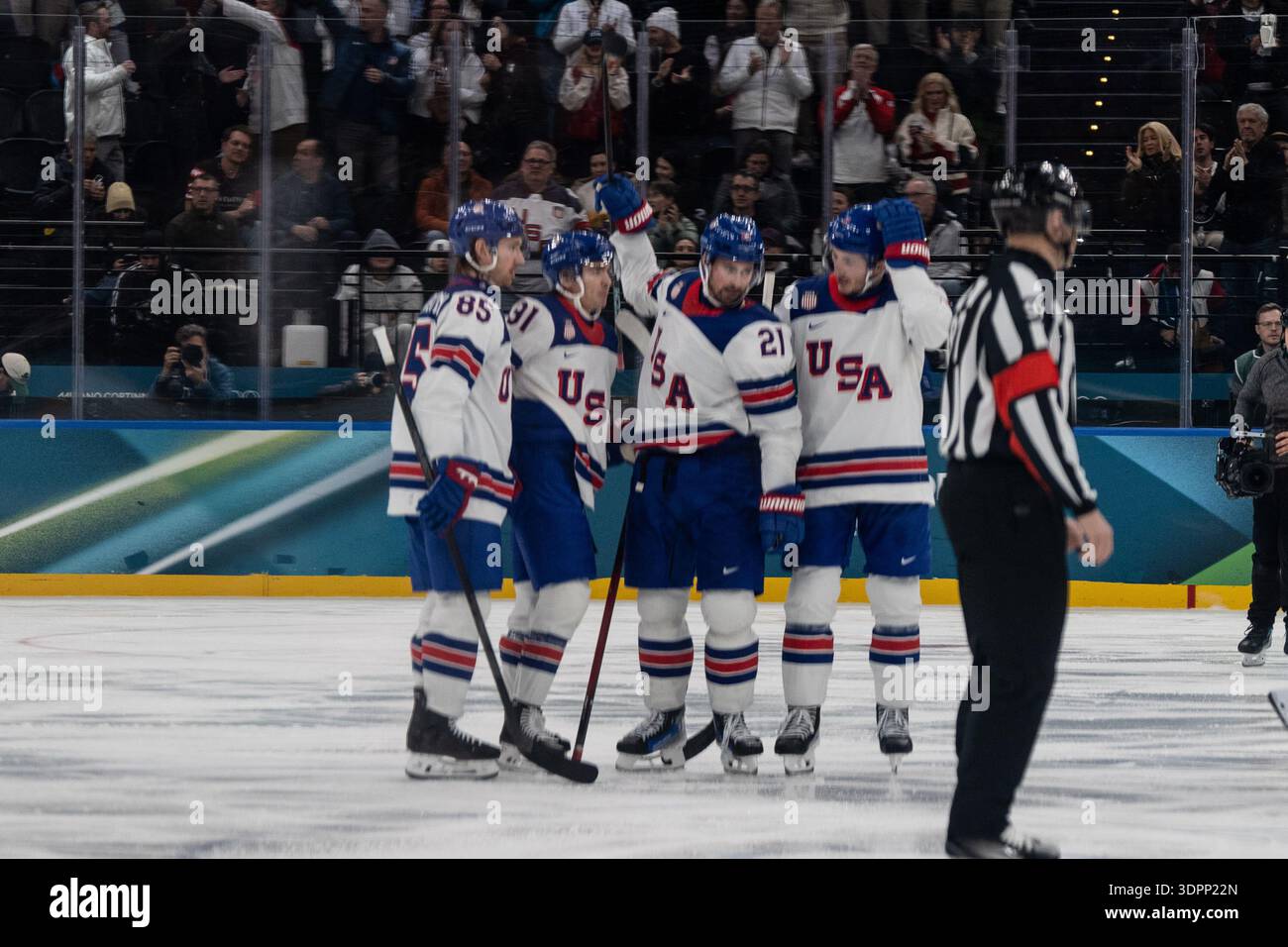 Mailand, Italy. 15th Feb, 2026. Goal celebration in action during the ...
