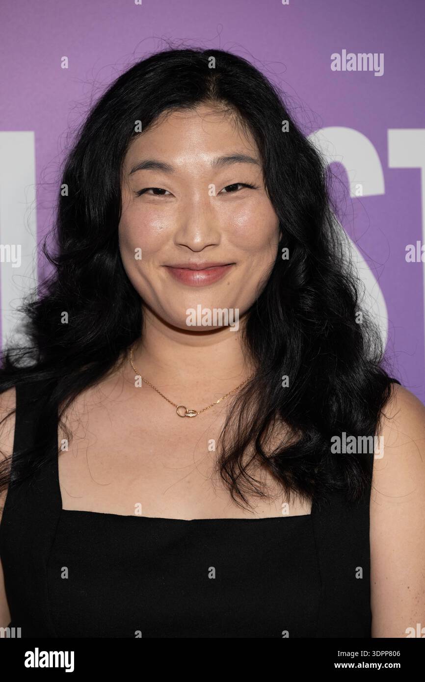 Los Angeles, USA. 14th Feb, 2026. Model Esther Kim attends Affinity ...