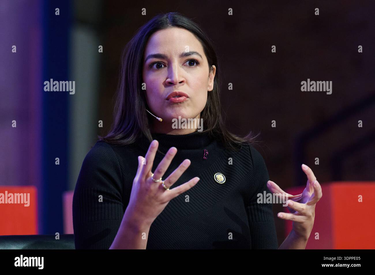 U.S. Rep. Alexandria Ocasio-Cortez, D-N.Y. speaks at Technical ...