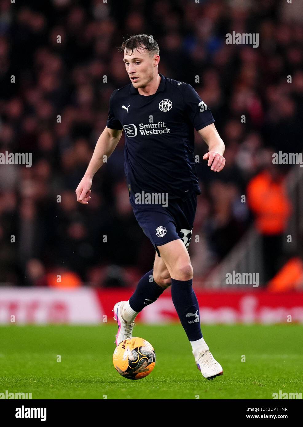 Wigan Athletic's Owen Moxon during the Emirates FA Cup fourth round ...