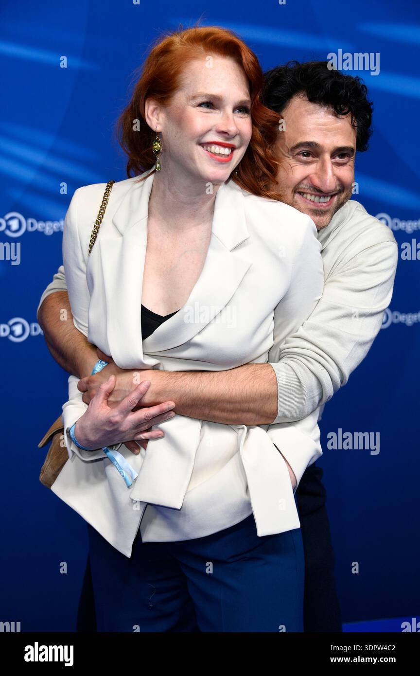 Henny Reents und Serkan Kaya bei der ARD Blue Hour 2026 im Rahmen der ...