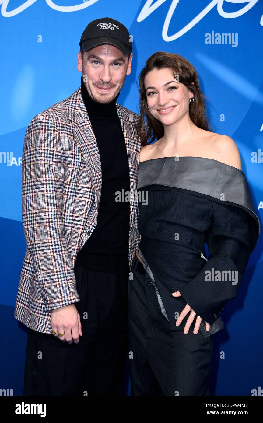 Louis Nitsche und Antonia Moretti bei der ARD Blue Hour 2026 im Rahmen ...