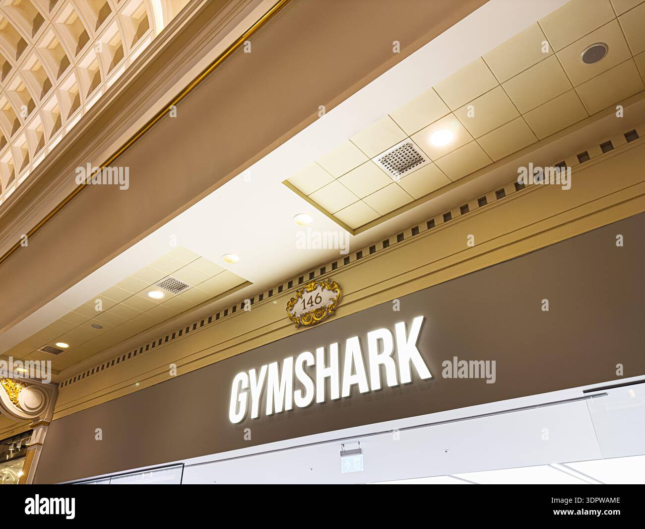 Gymshark logo hi-res stock photography and images - Alamy