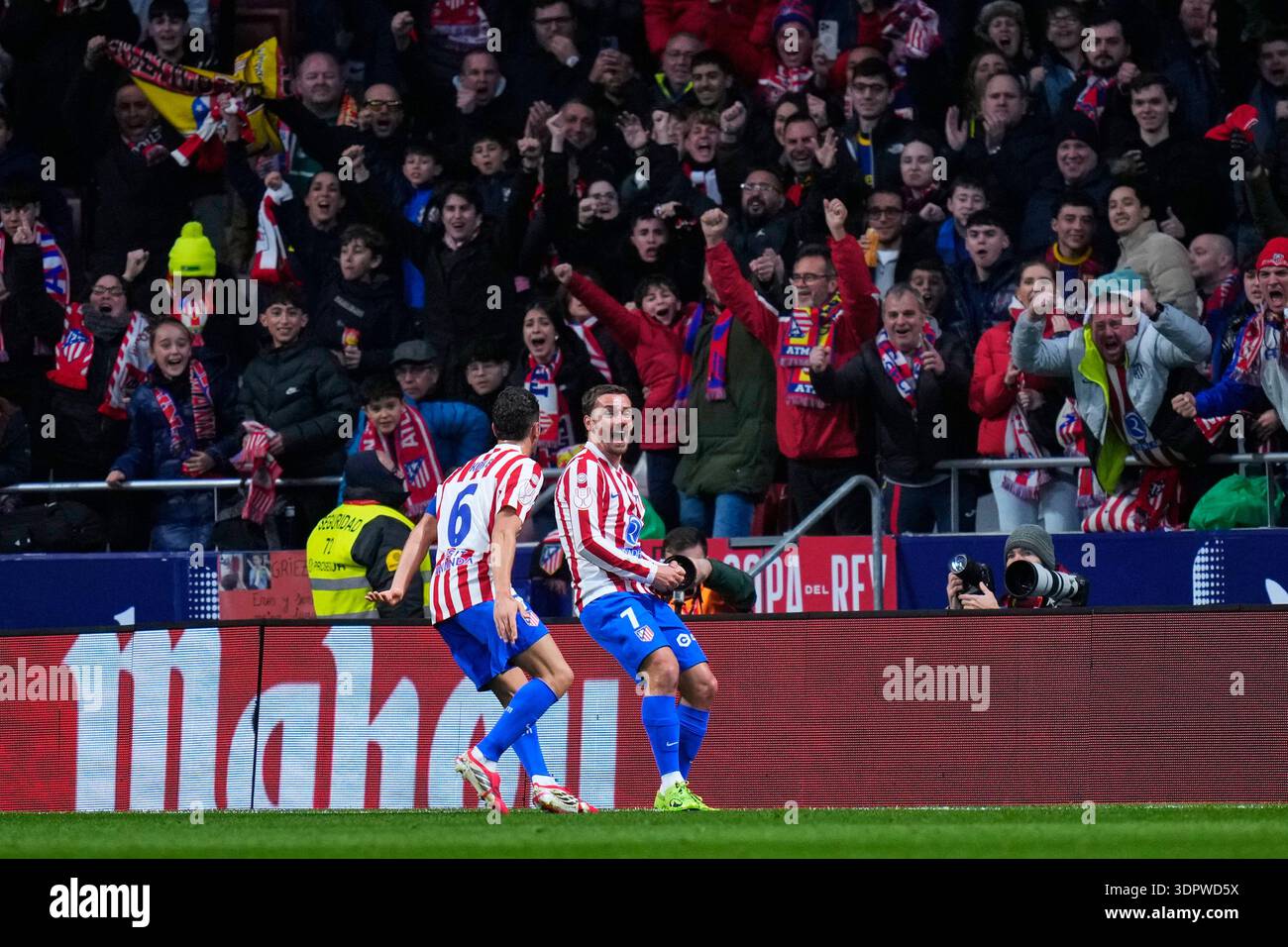 Antoine Griezmann of Atletico de Madrid during the Copa del Rey match ...