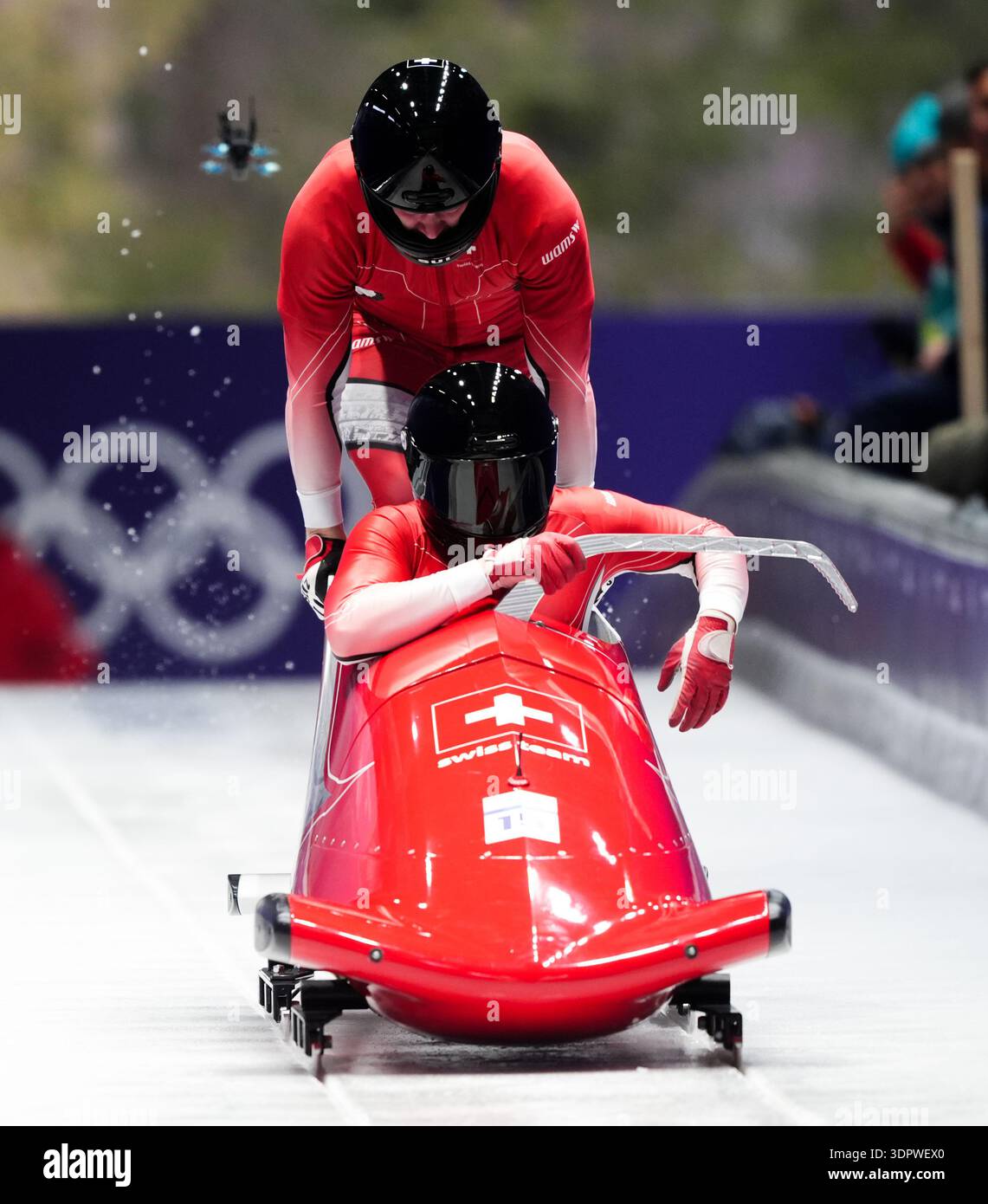 Switzerland's Timo Rohner and Tim Annen during the Men's 2-man ...