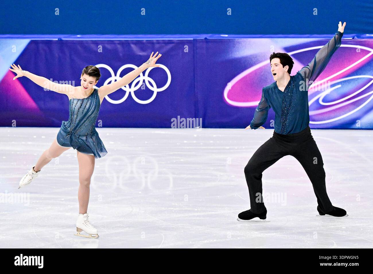 Anastasiia GOLUBEVA & Hektor GIOTOPOULOS MOORE (AUS), during Pair ...