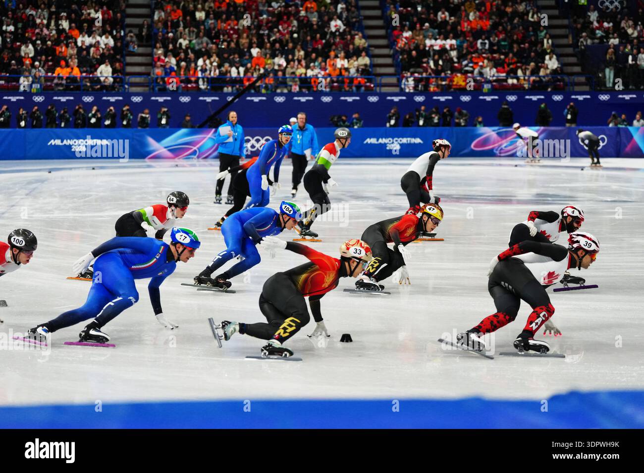 Thomas Nadalini during Men's 5000m Relay at the Milan-Cortina 2026 ...