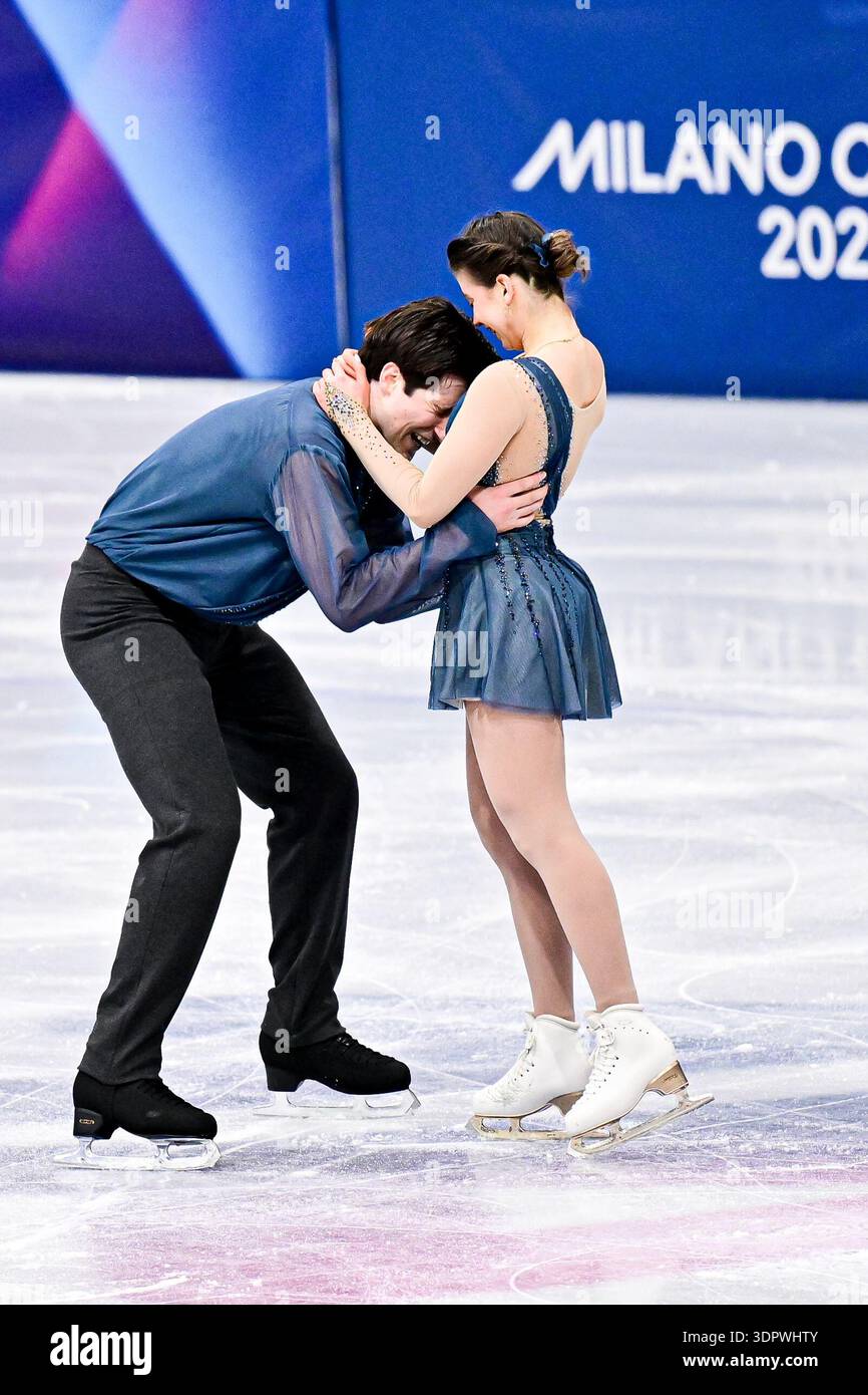 Anastasiia GOLUBEVA & Hektor GIOTOPOULOS MOORE (AUS), during Pair ...