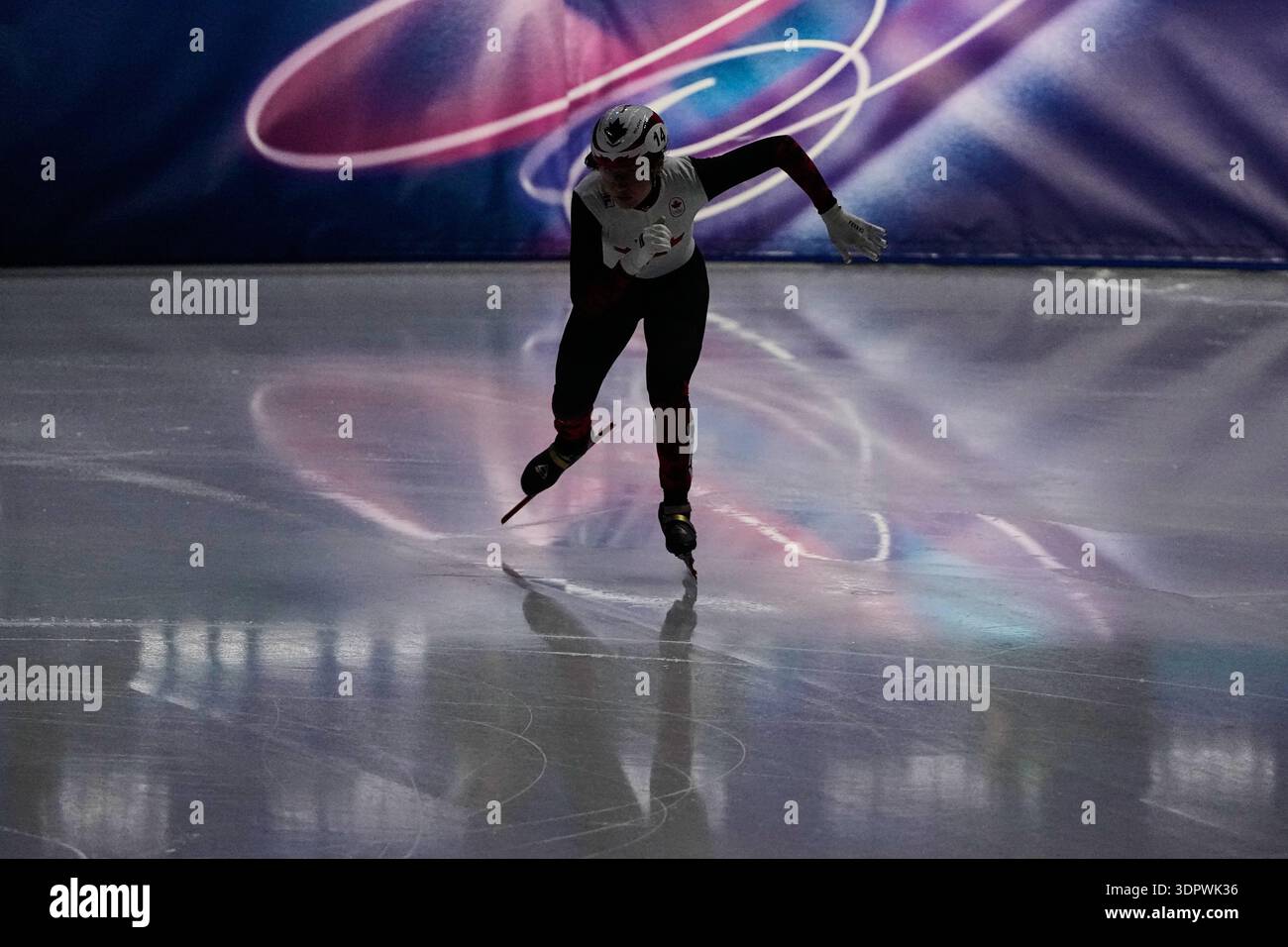 Courtney Sarault of Canada prepares for the final during the women's ...