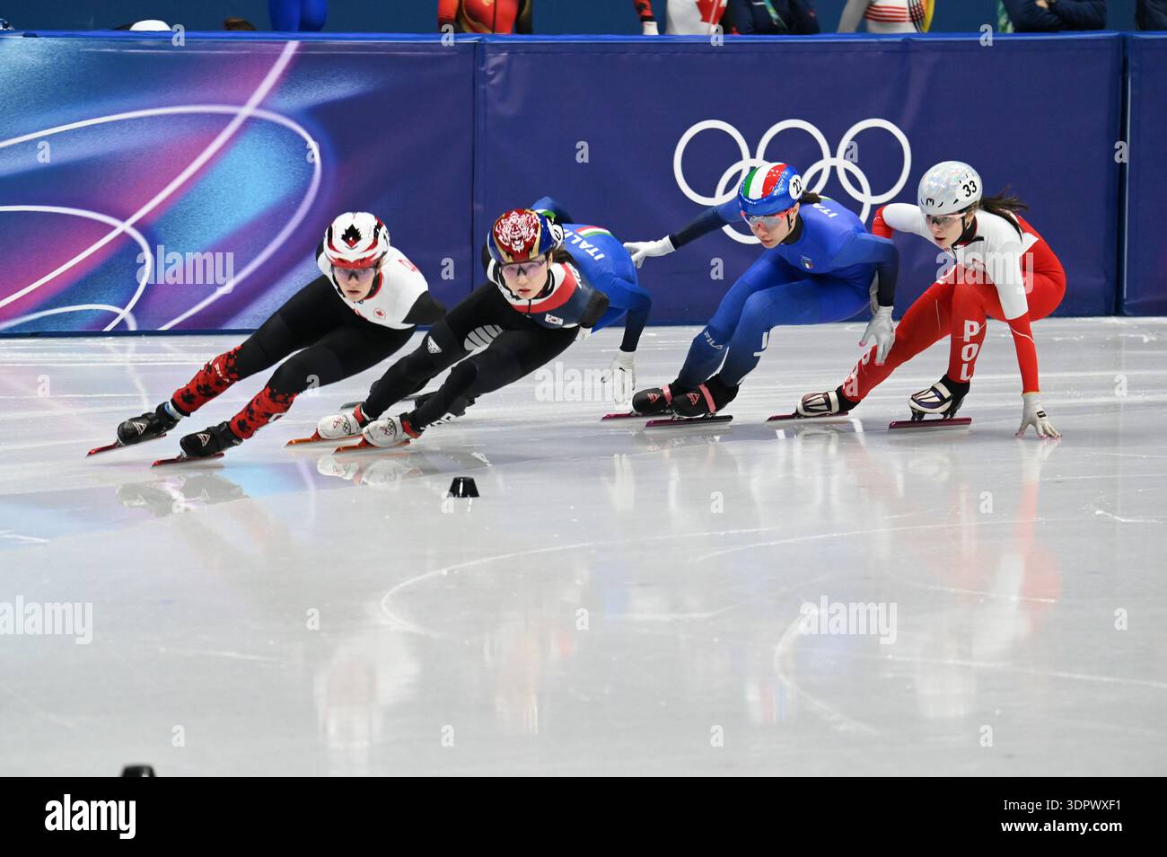 Kim Boutin from Canada during the Winter Olympic Games, Milano Cortina ...