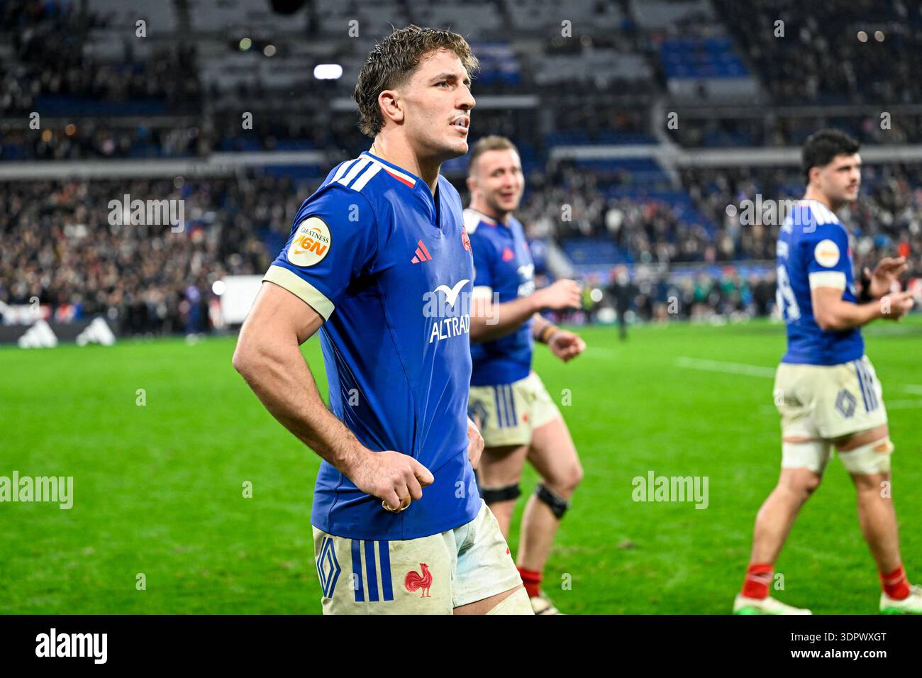 Oscar Jegou during the Six Nations Championship rugby match France VS ...