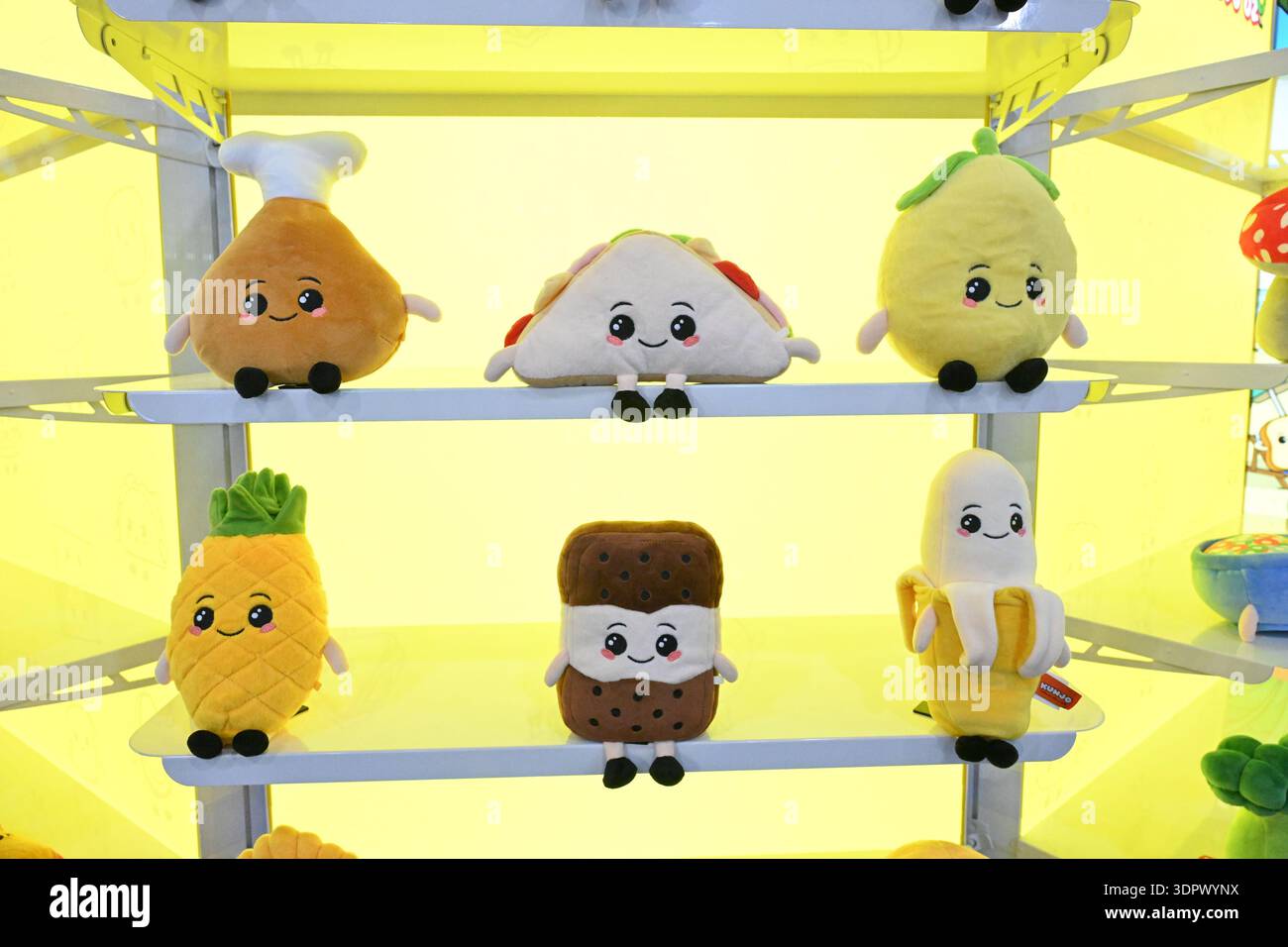 Canadian plush toy brand Kunjo display on Day 2 of the North American ...