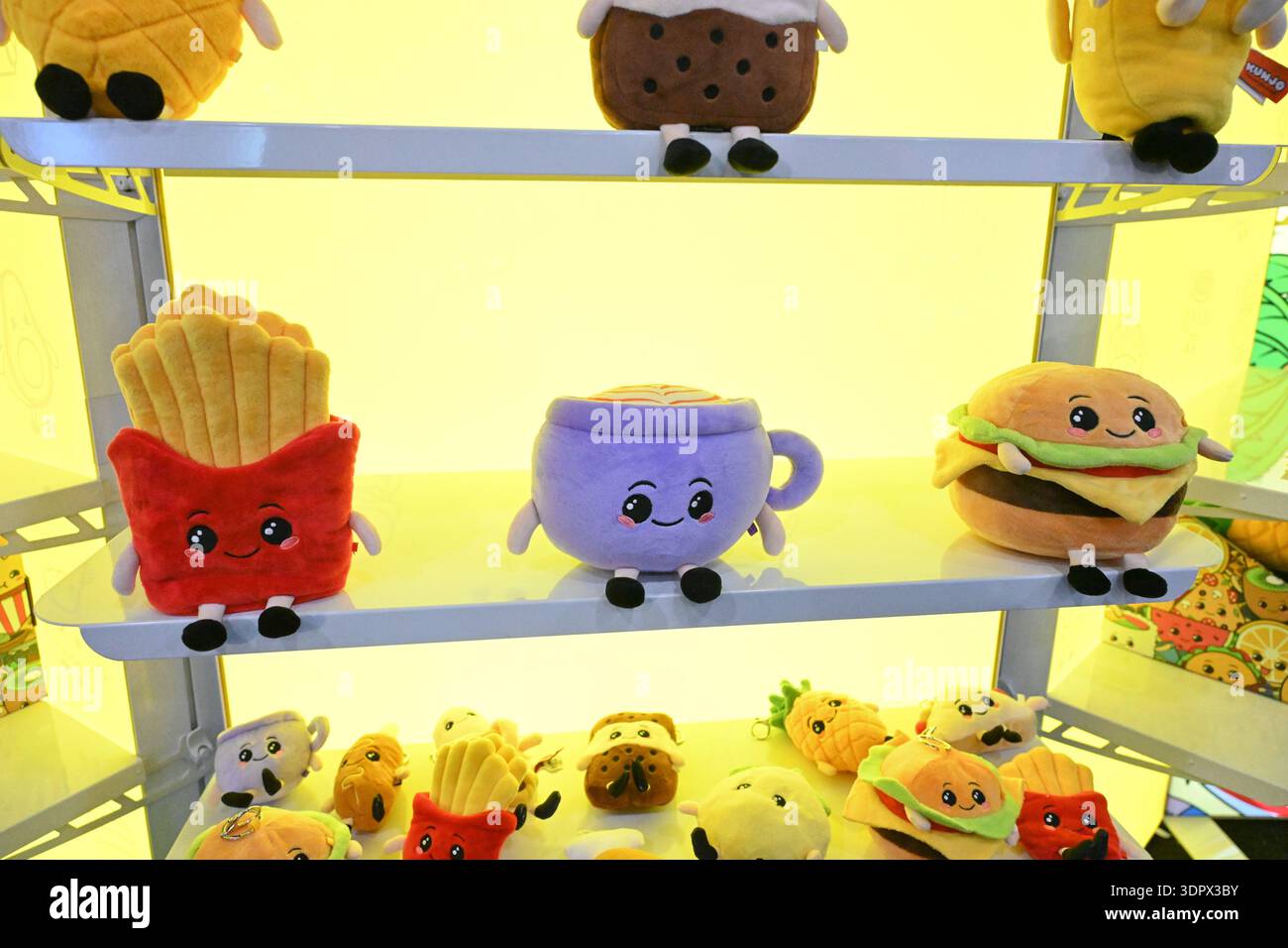 Canadian plush toy brand Kunjo display on Day 2 of the North American ...