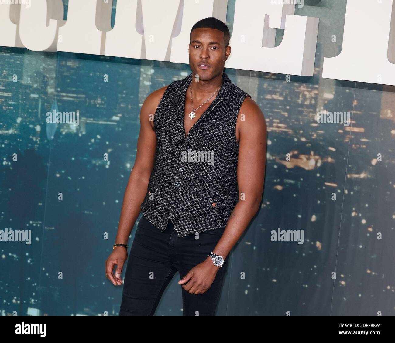 Stefan Pierre Tomlin attending the European Gala Screening of 'Crime ...