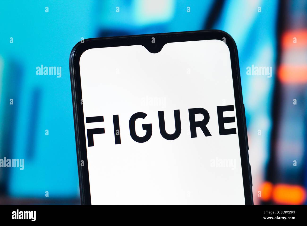 In this photo illustration, the Figure Technology Solutions logo is ...
