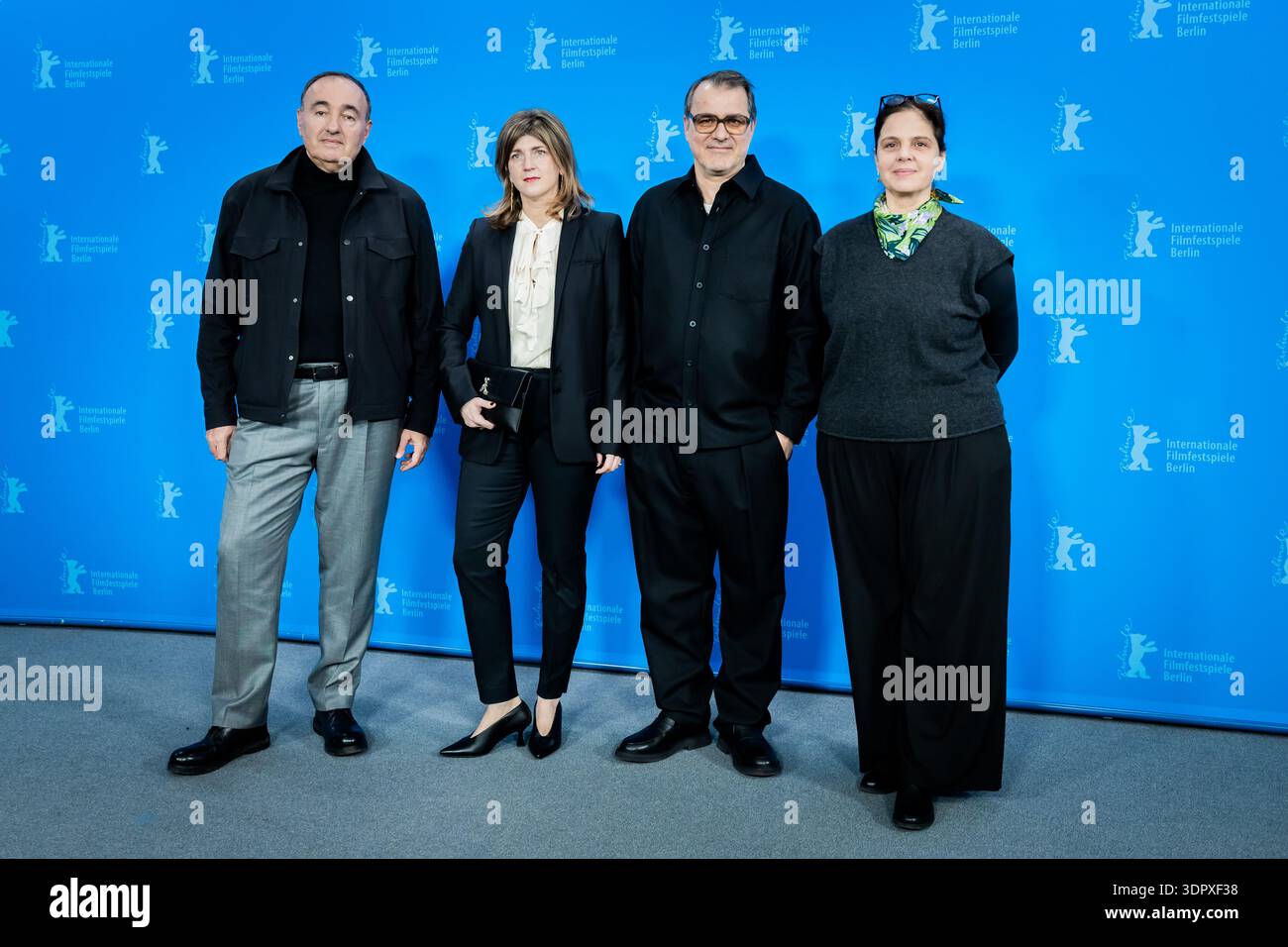 16 February 2026, Berlin: Alexander Rodnyansky (l-r), producer, Kata ...