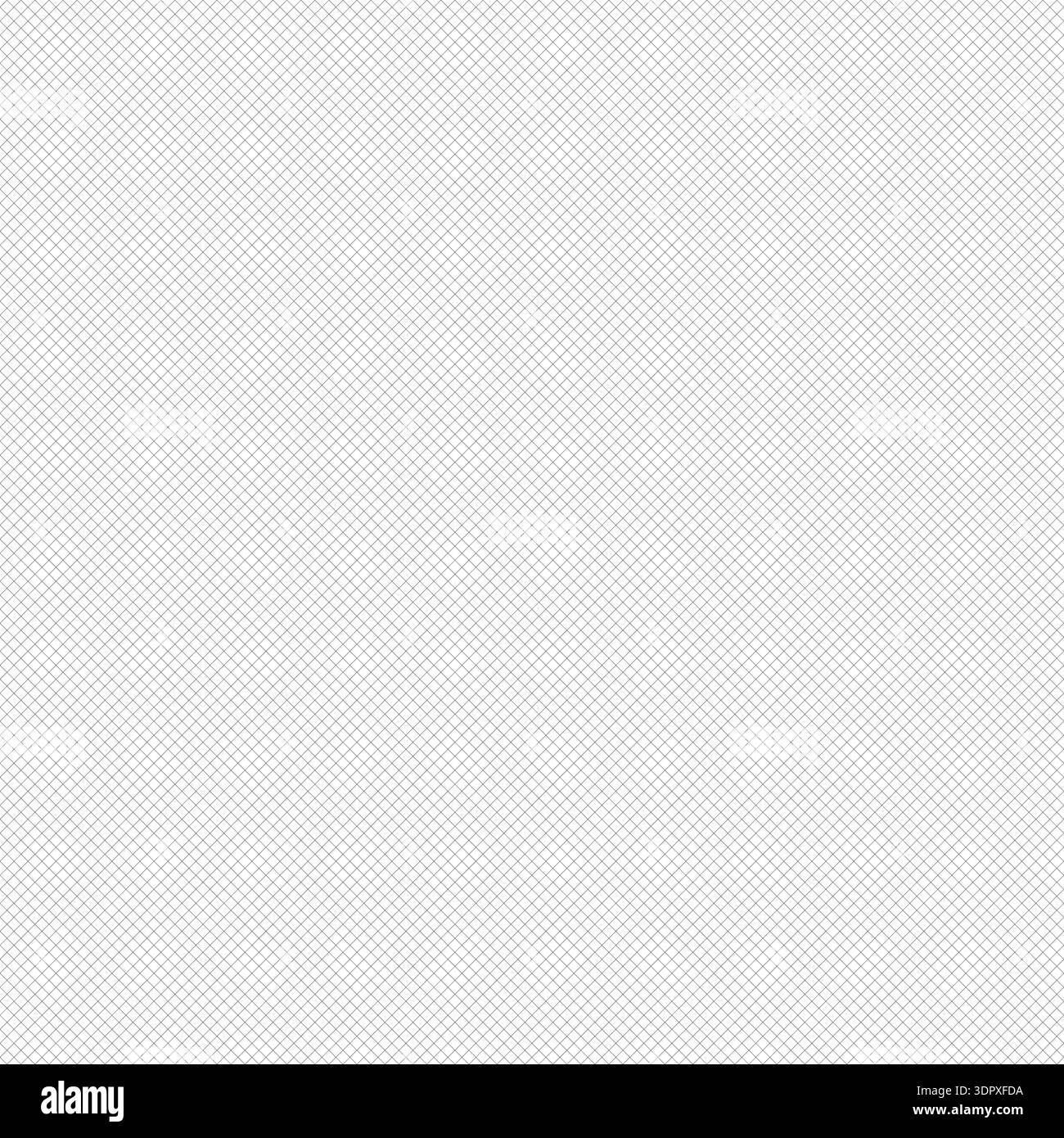Square sheet with fine grid markings for drawing. Simple black and ...