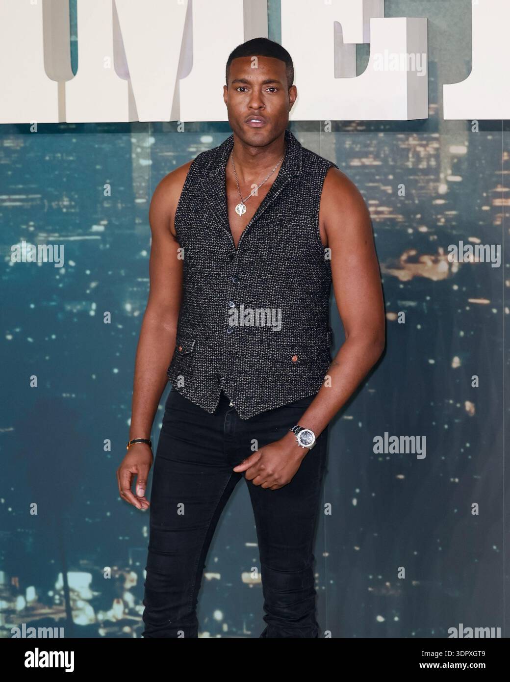 Stefan Pierre Tomlin attending the European Gala Screening of 'Crime ...
