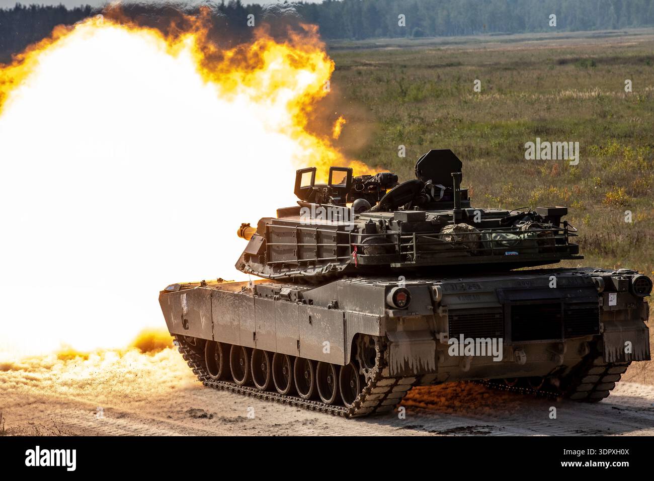 U.S. Army tank crews with Alpha “Animal” Company and Bravo “Barbarian ...