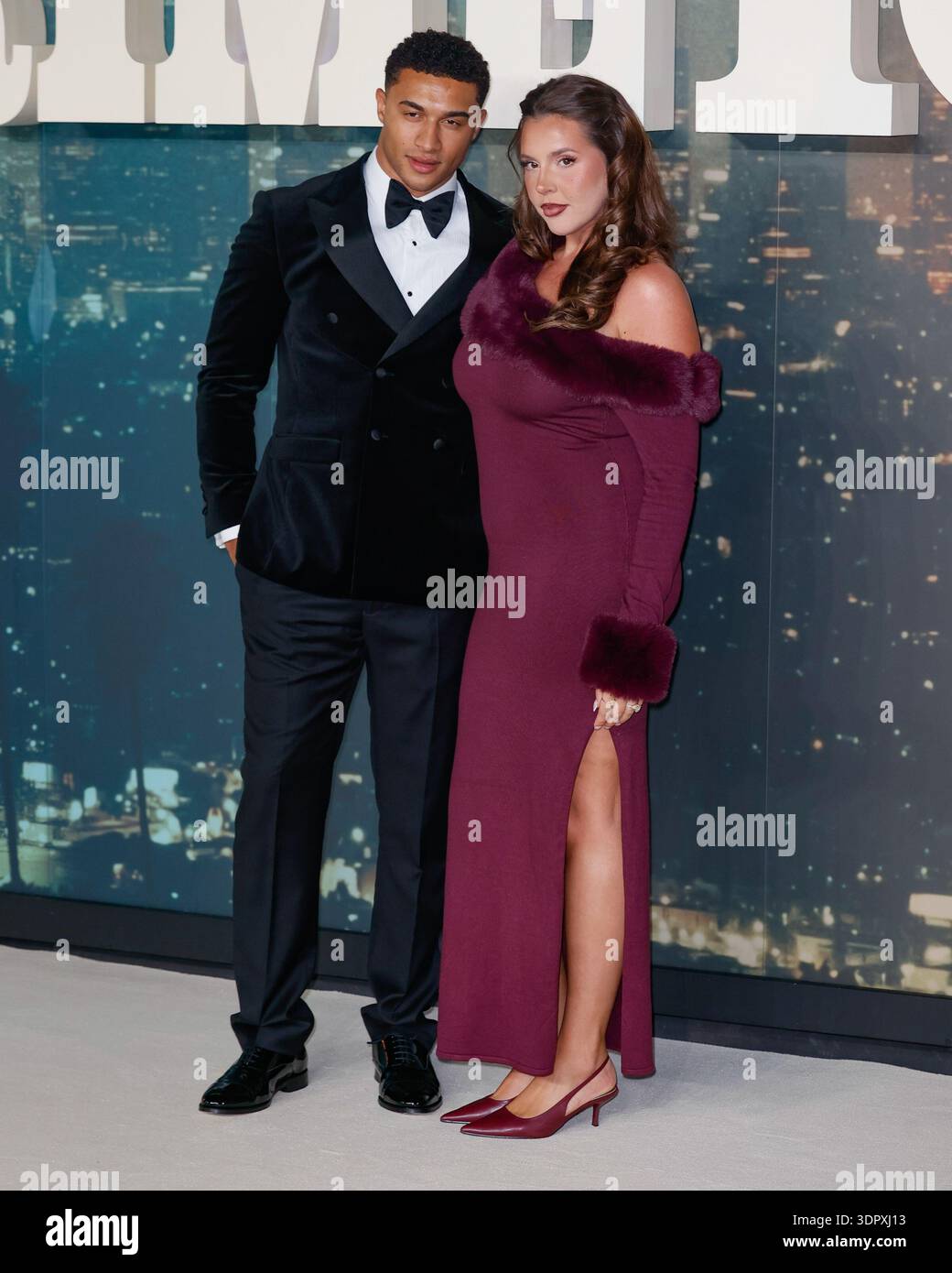 Nate, May Ridts attending the European Gala Screening of 'Crime 101 ...