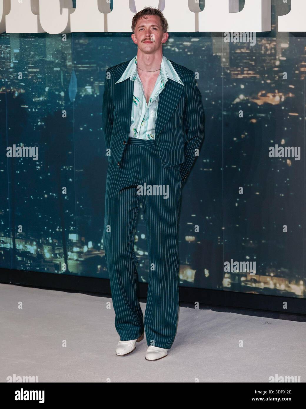 Stephen Libby attending the European Gala Screening of 'Crime 101' held ...