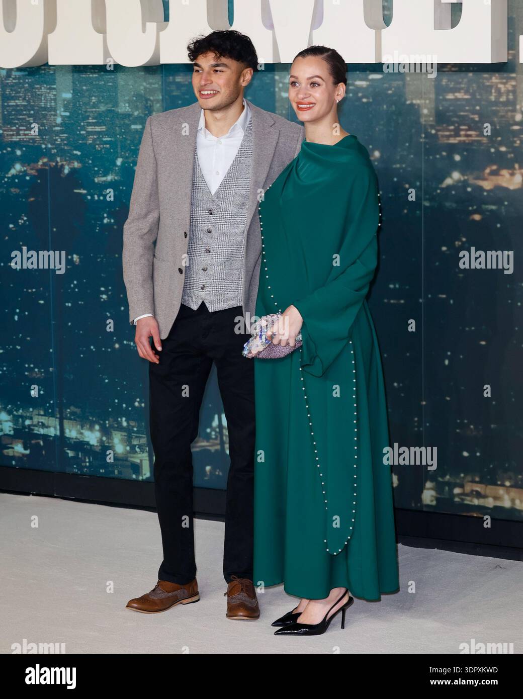 Faraaz Noor, Roxy Wilson attending the European Gala Screening of ...