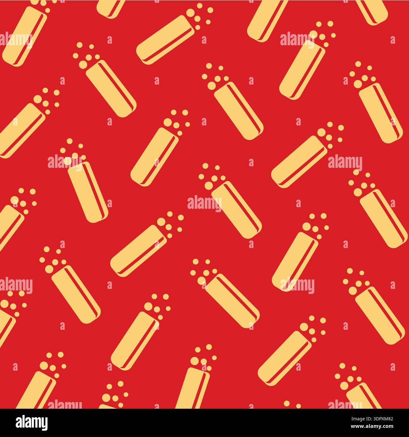 Minimal flat vector traditional firecracker hi-res stock photography ...