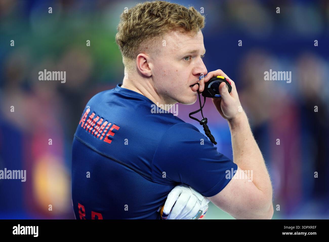 Great Britain's Bobby Lammie during the Men's Curling match against ...