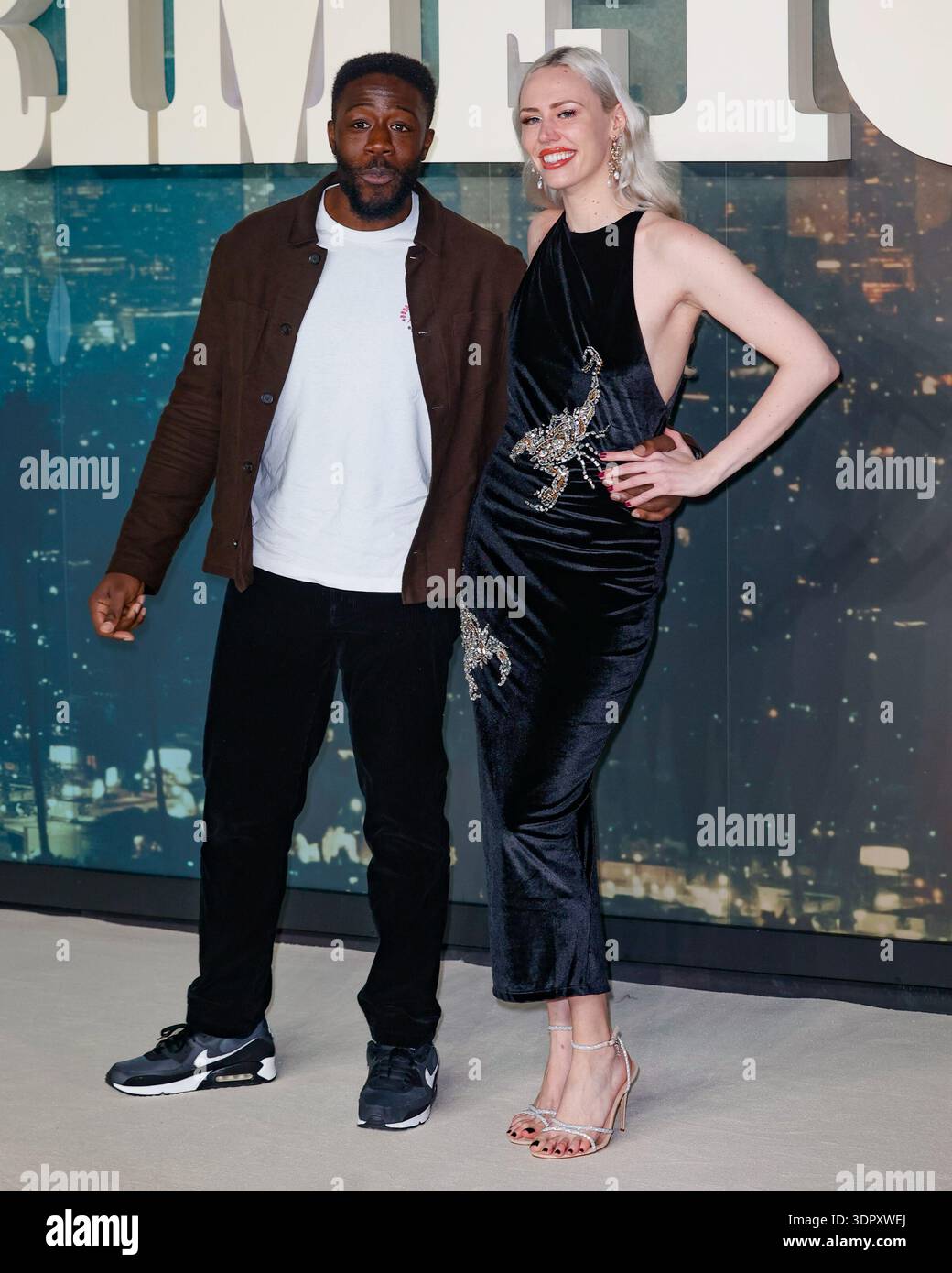 Ross Garshong, Ellie Buckley attending the European Gala Screening of ...