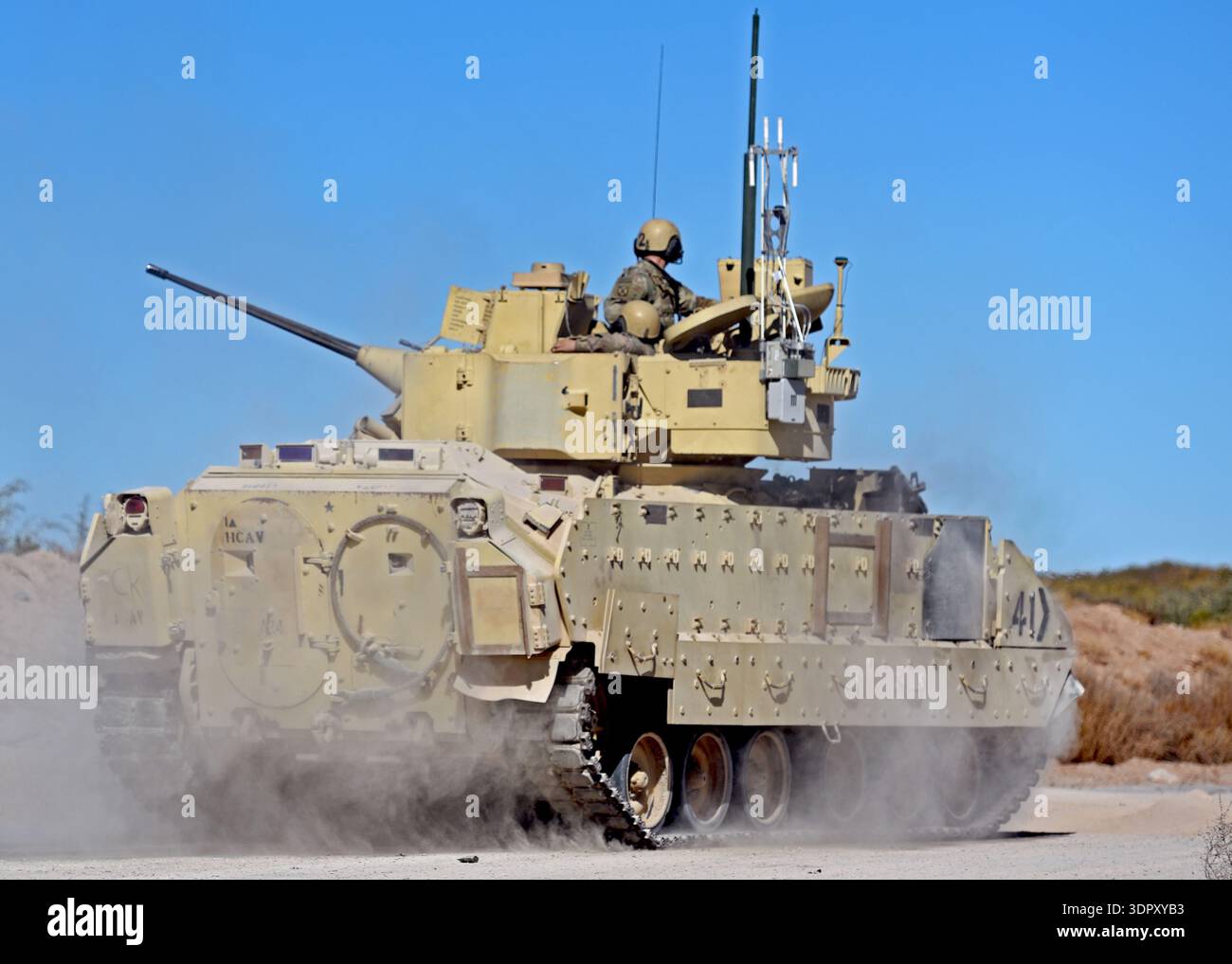 The Bradley Fighting Vehicle is a tracked armored weapons system, named ...