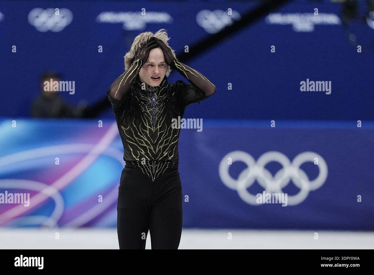 MALININ Ilia competing for the Olympic Figure Skating Men Single ...