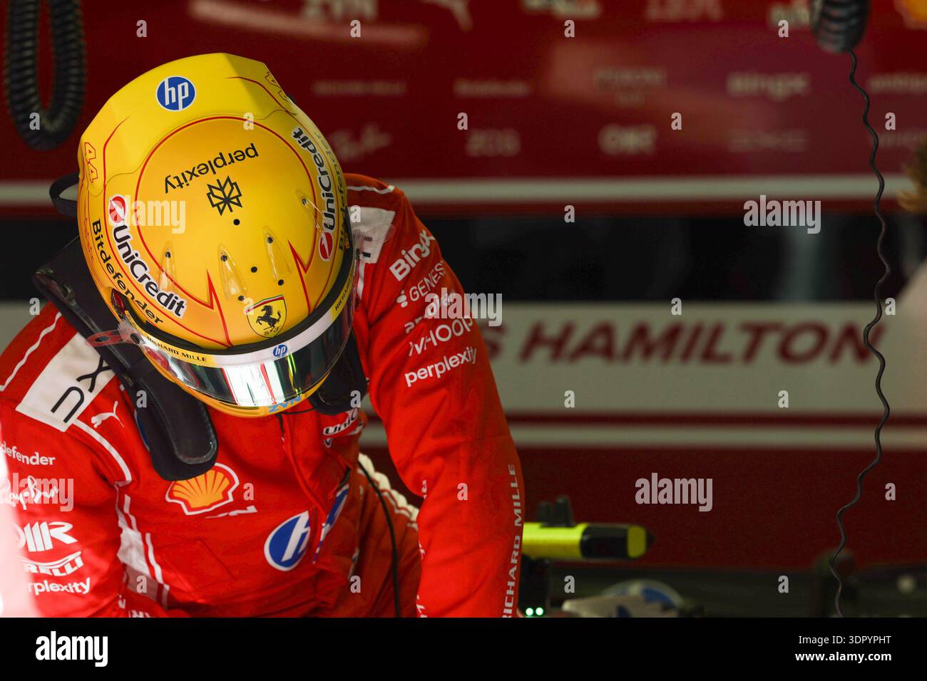 #44 Lewis Hamilton (GBR) Scuderia Ferrari HP (ITA) Ferrari SF-26 during ...
