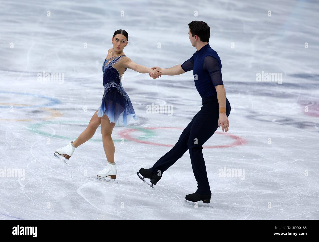 Great Britain's Anastasia Vaipan-Law and Luke Digby during the Figure ...