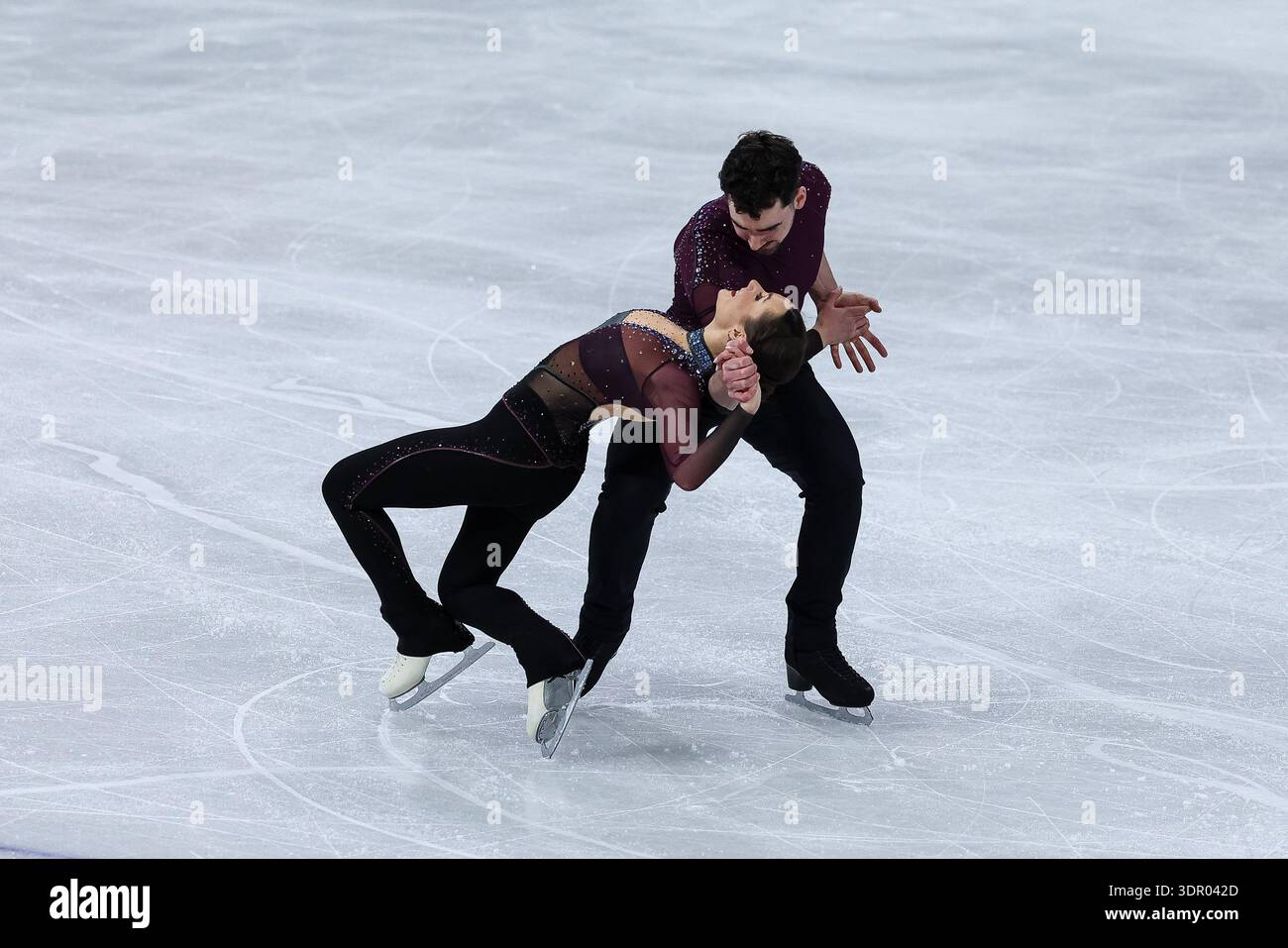 Annika Hocke / Robert Kunkel (GER) during the Olympic Winter Games ...
