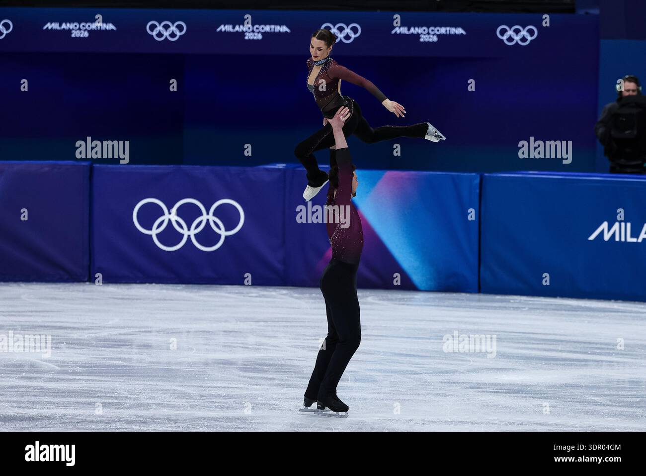 Annika Hocke/Robert Kunkel (GER) during the Olympic Winter Games Milano ...