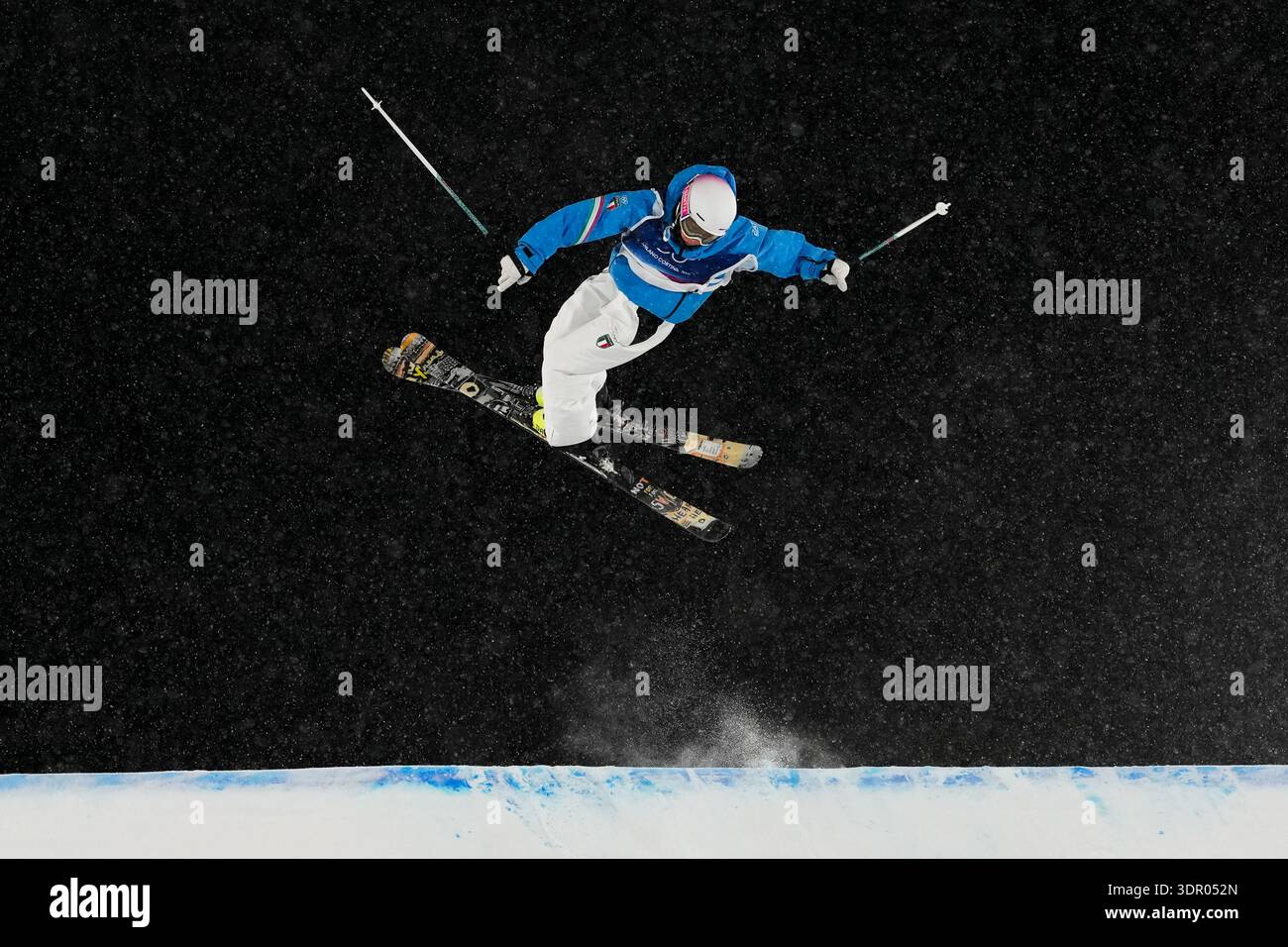 Italy's Maria Gasslitter competes during the women's freestyle skiing ...