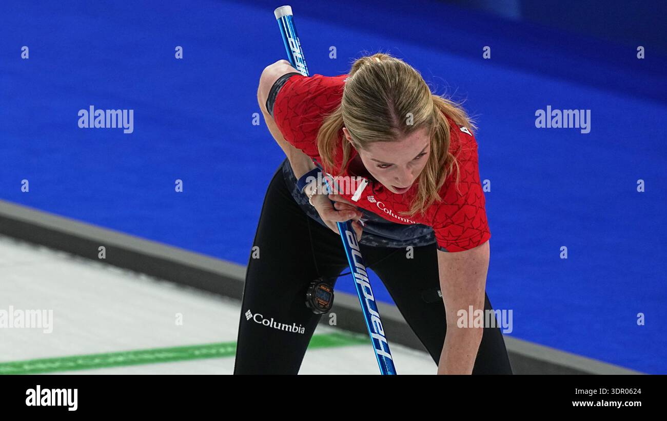 United States' Taylor Anderson-Heide in action during the women's ...