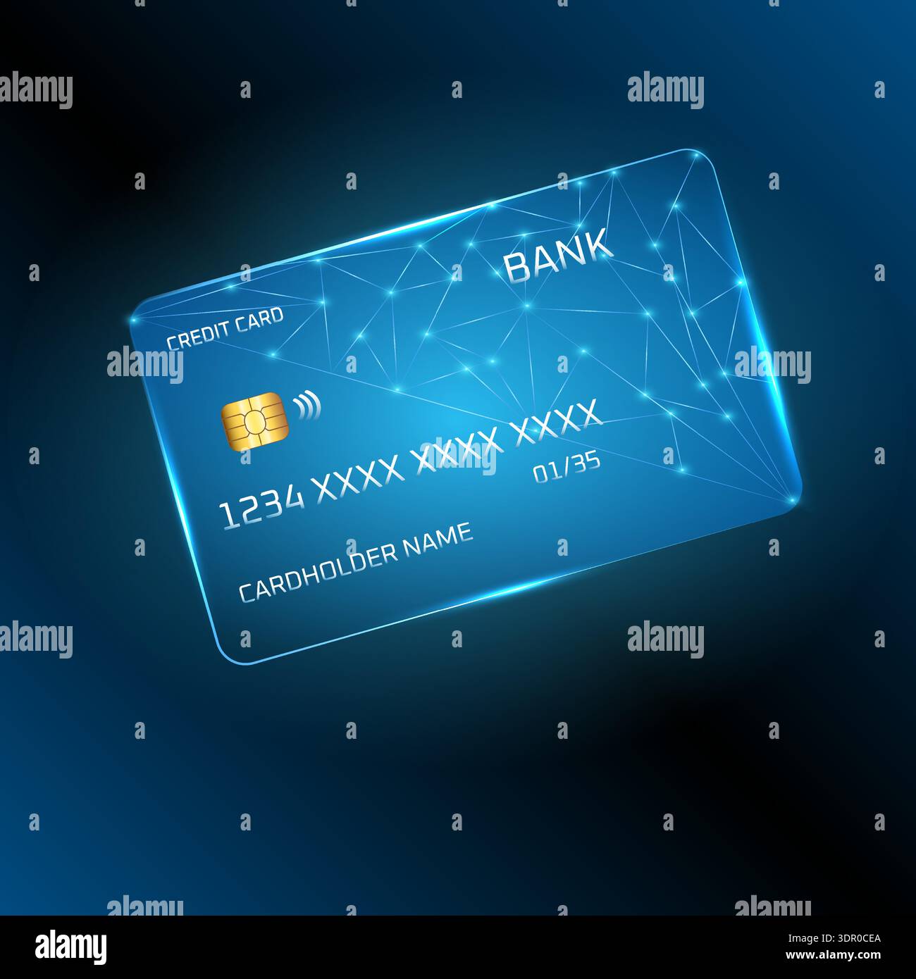 Bank credit card featuring Stock Vector Images - Alamy