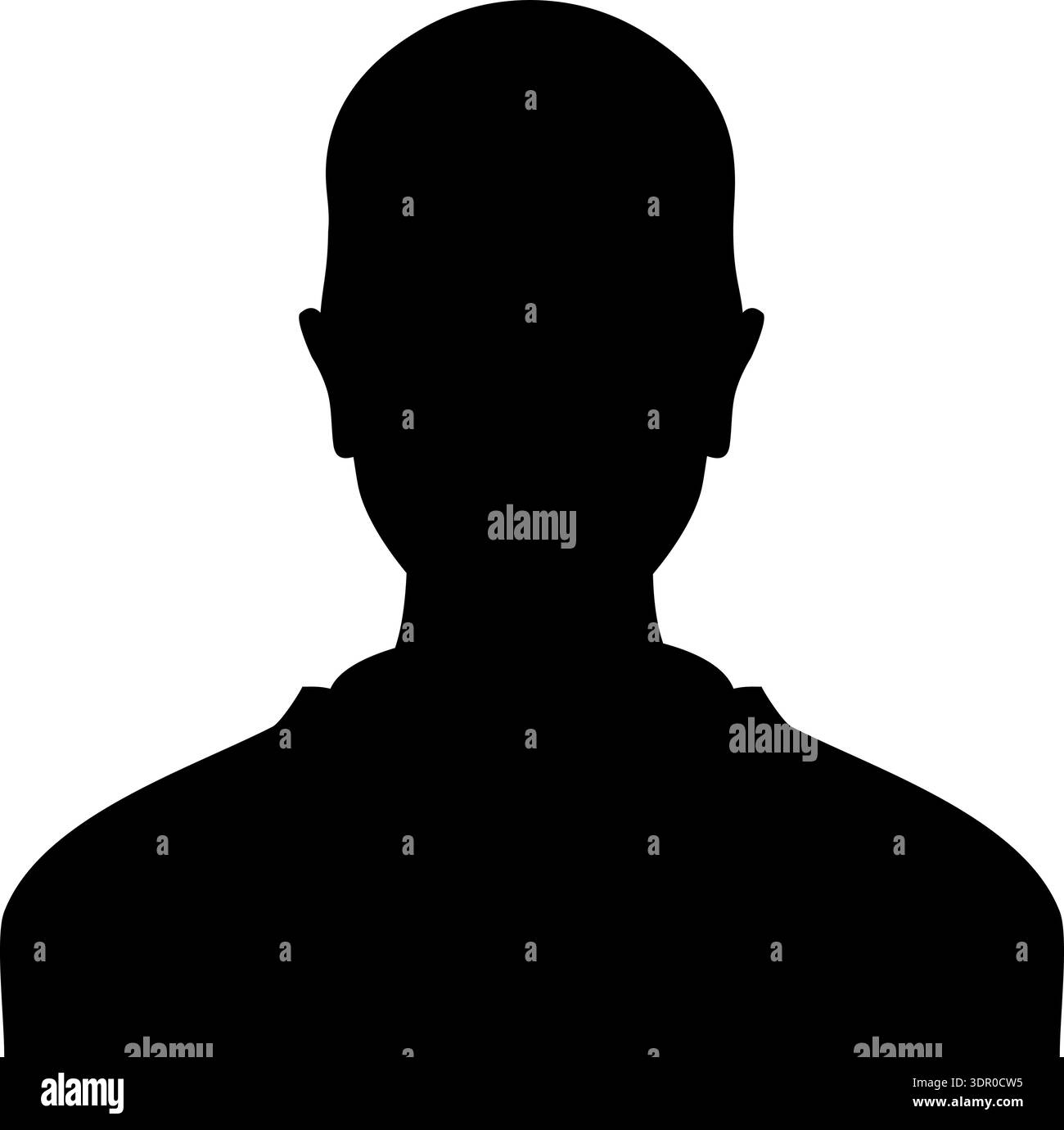 Black white anonymous avatar Black and White Stock Photos & Images - Alamy